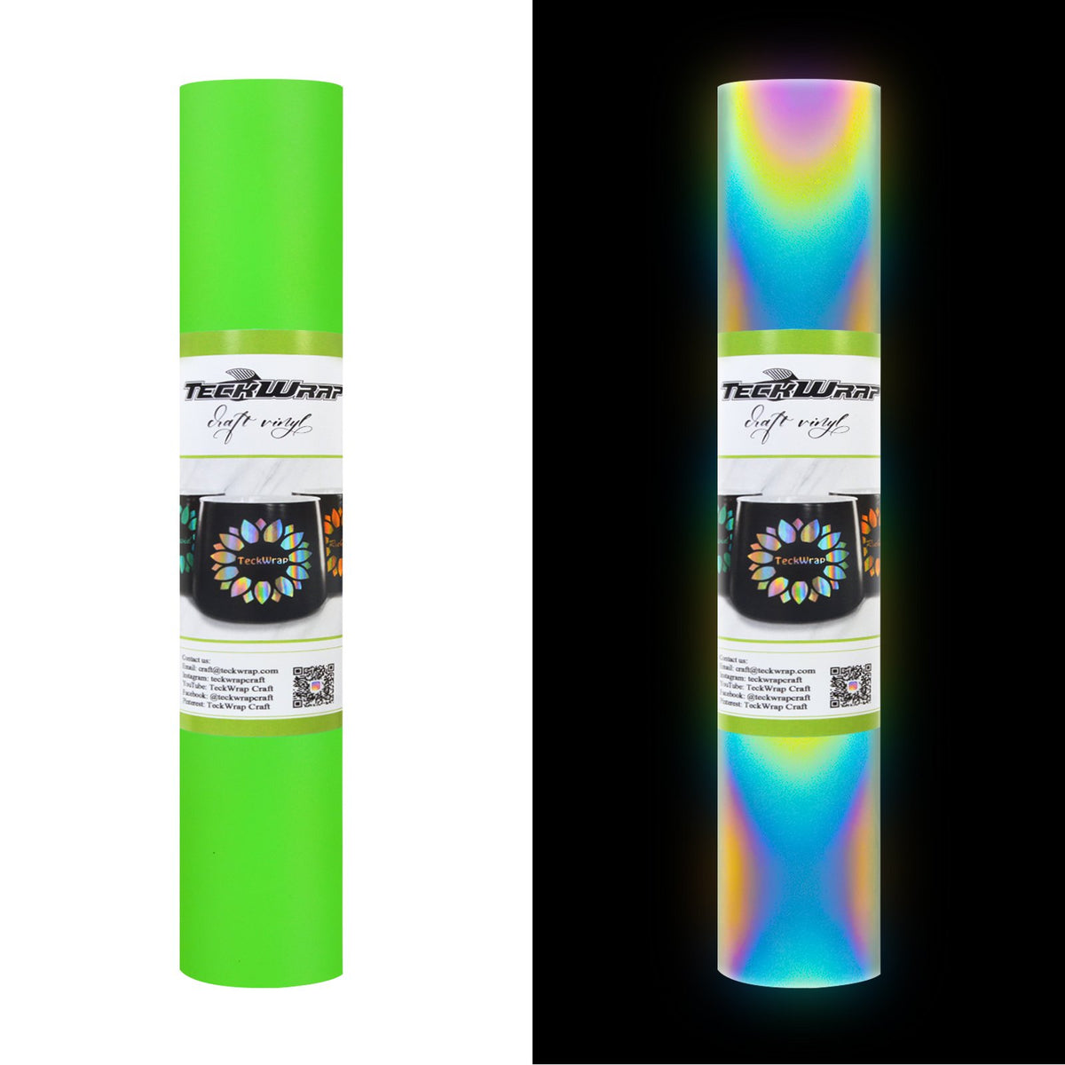 Reflective Adhesive Vinyl Folie – TeckWrap Craft Europe